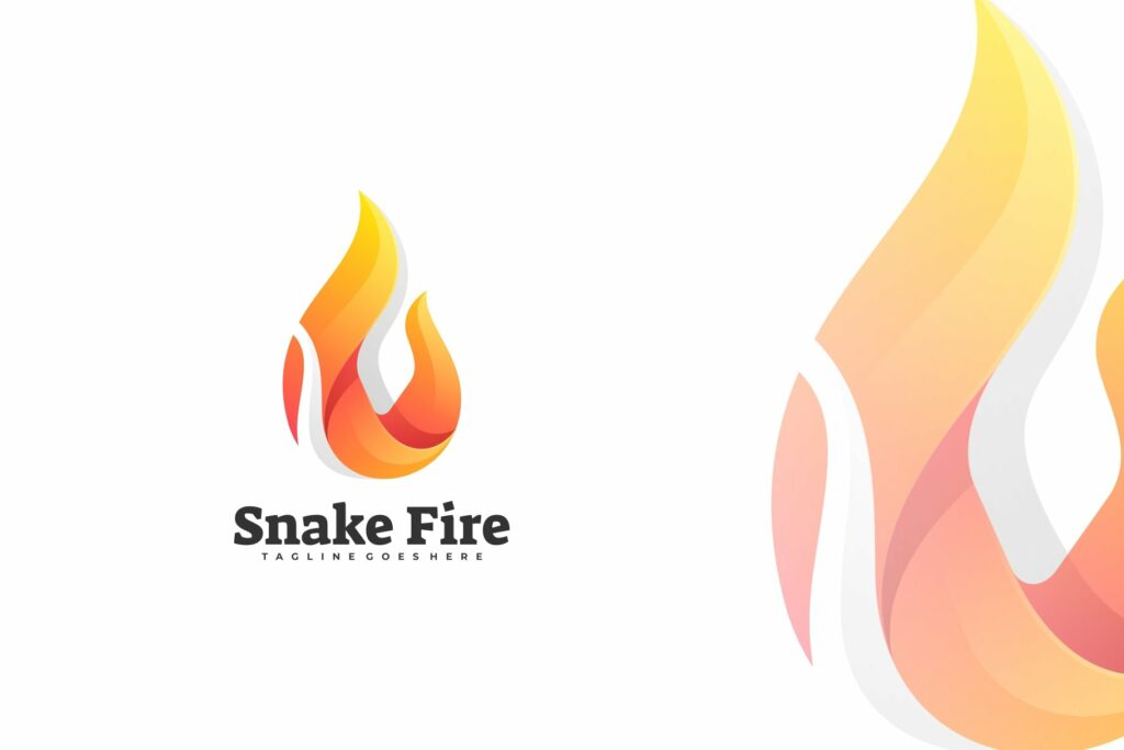 Fire Gradient Logo – MasterBundles