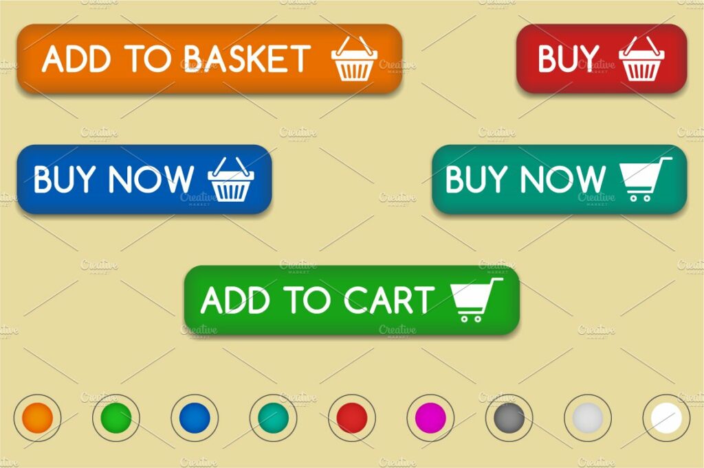 Shopping cart buttons – MasterBundles