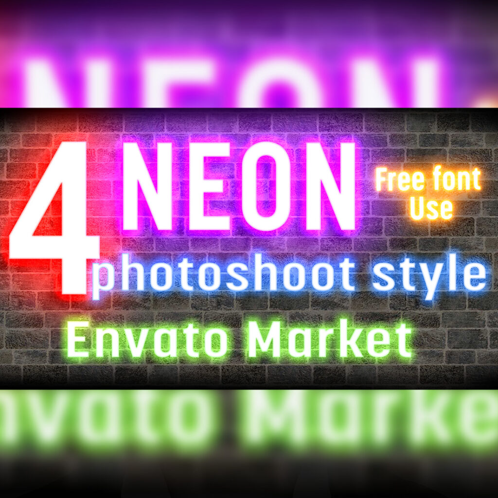 Neon Glow Superset - MasterBundles