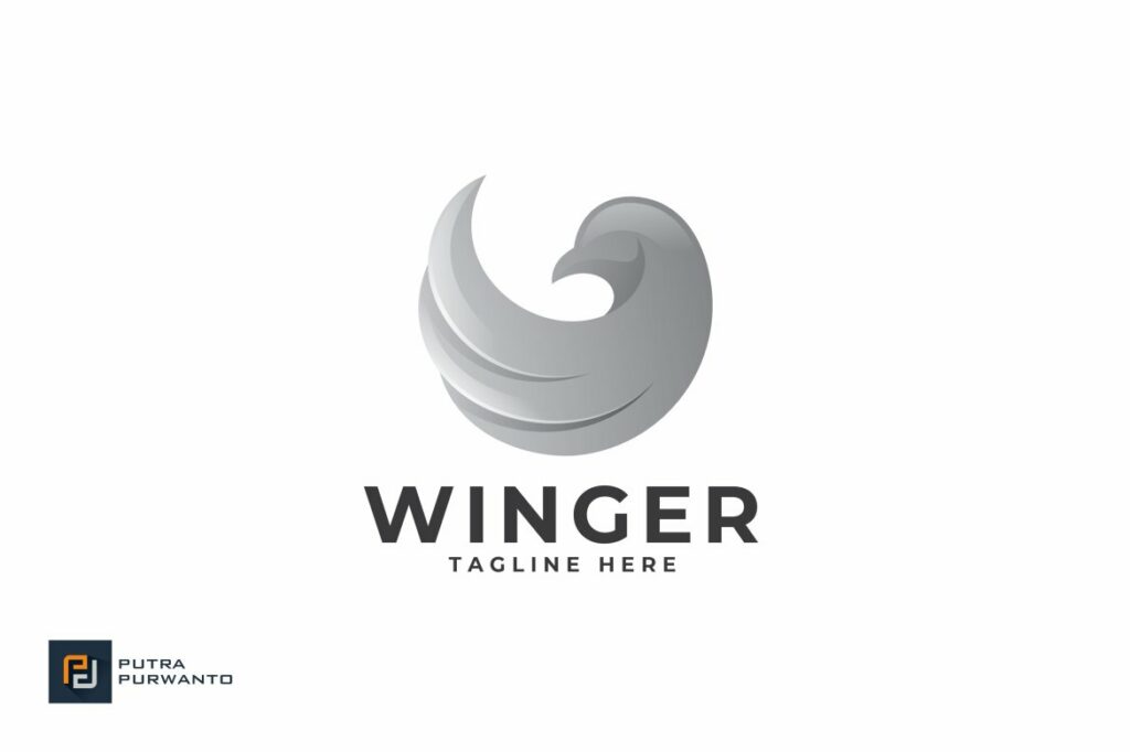 Winger - Logo Template – MasterBundles