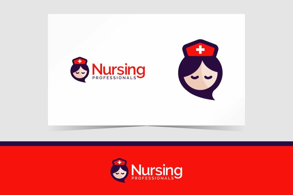 Nursing Logo Template – MasterBundles