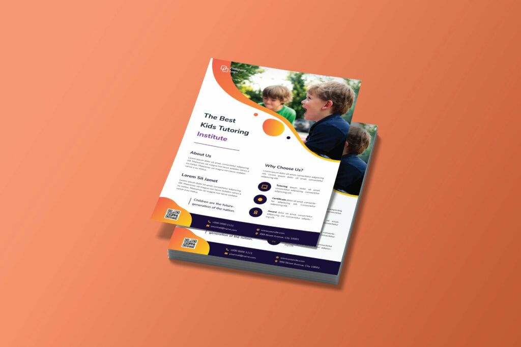 SALE | Tutoring Kids Flyer Brochure – MasterBundles