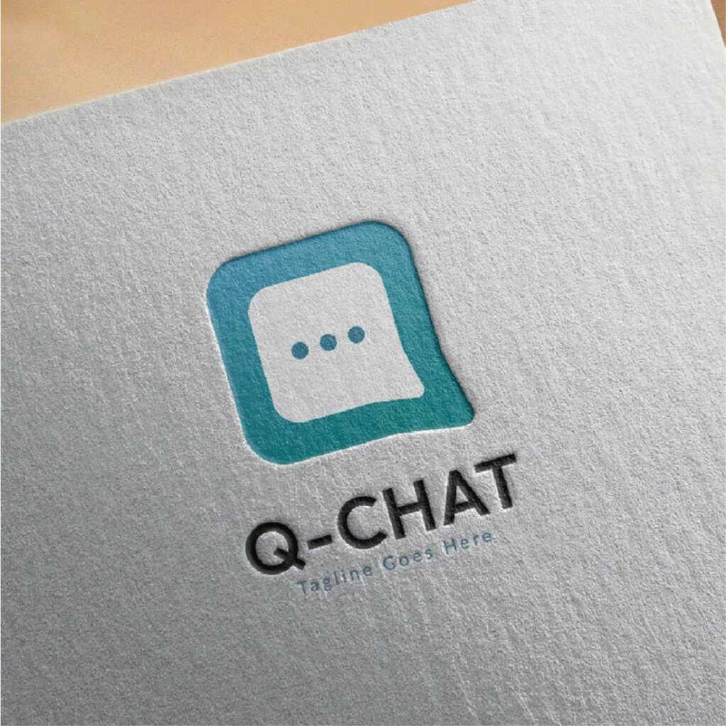 Q Chat Logo Template, Chat Logo Design - MasterBundles