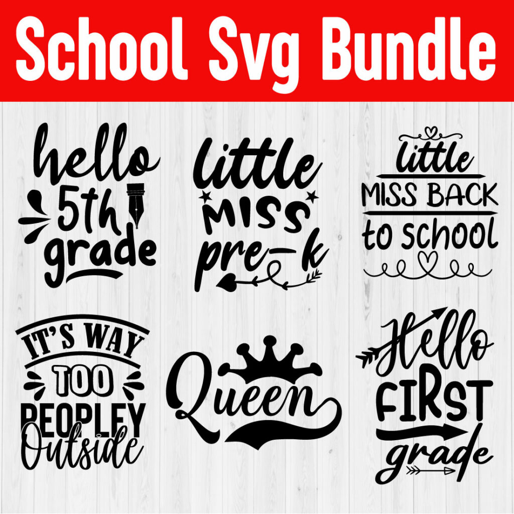 School Svg Quotes Bundle Vol.3 - MasterBundles