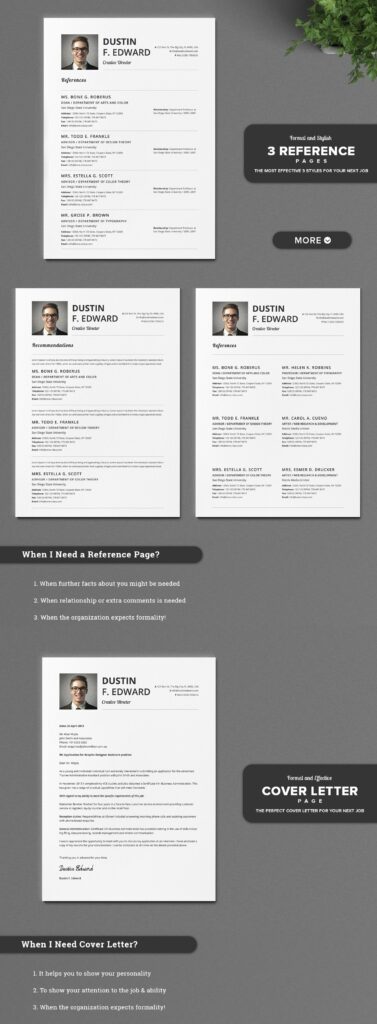 21 Timeless Resume CV Set No Icons – MasterBundles