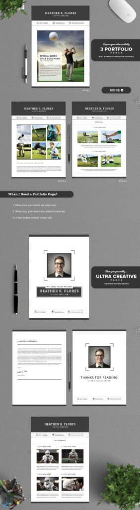 All in One Timeless Resume CV Pack – MasterBundles