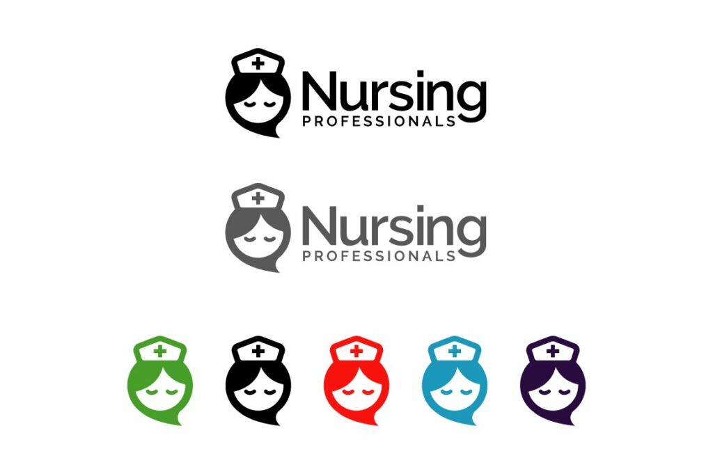 Nursing Logo Template – MasterBundles