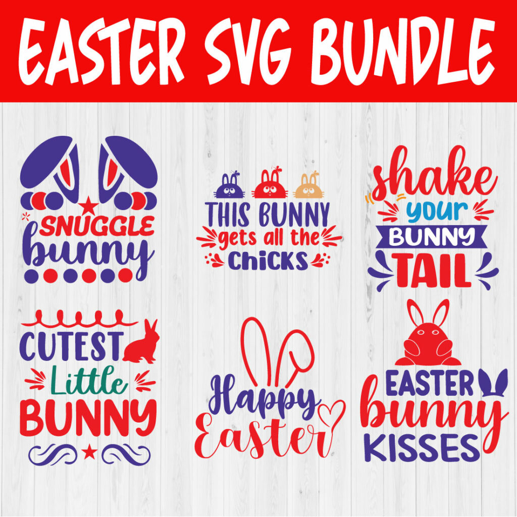 Easter Colorful Svg Bundle Vol.11 - MasterBundles