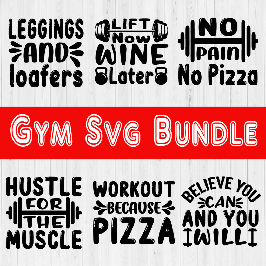 Gym Svg Design Bundle Vol.7 - MasterBundles