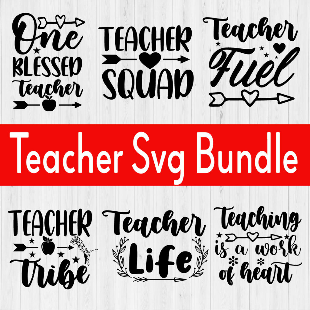 Teacher Svg Bundle Vol.1 - MasterBundles