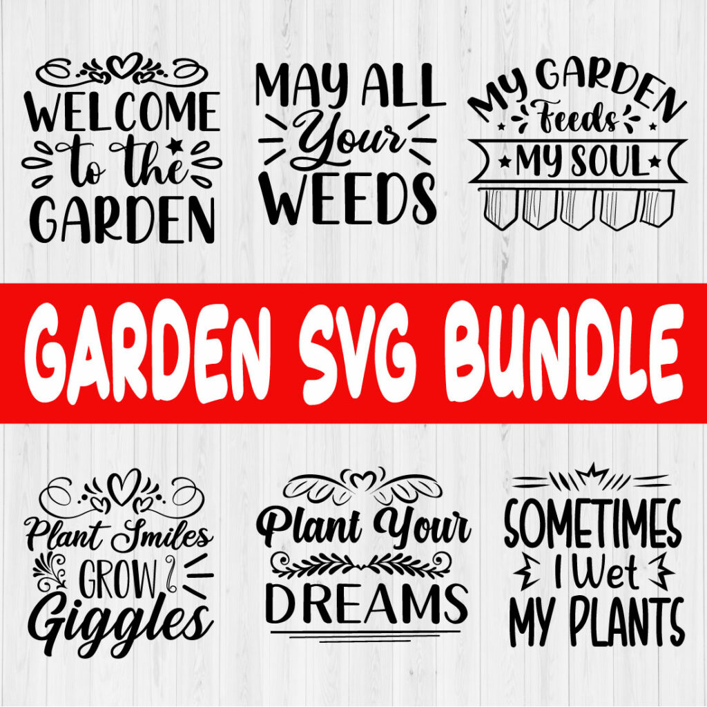 Garden Svg T-shirt Design Bundle Vol.4 - MasterBundles