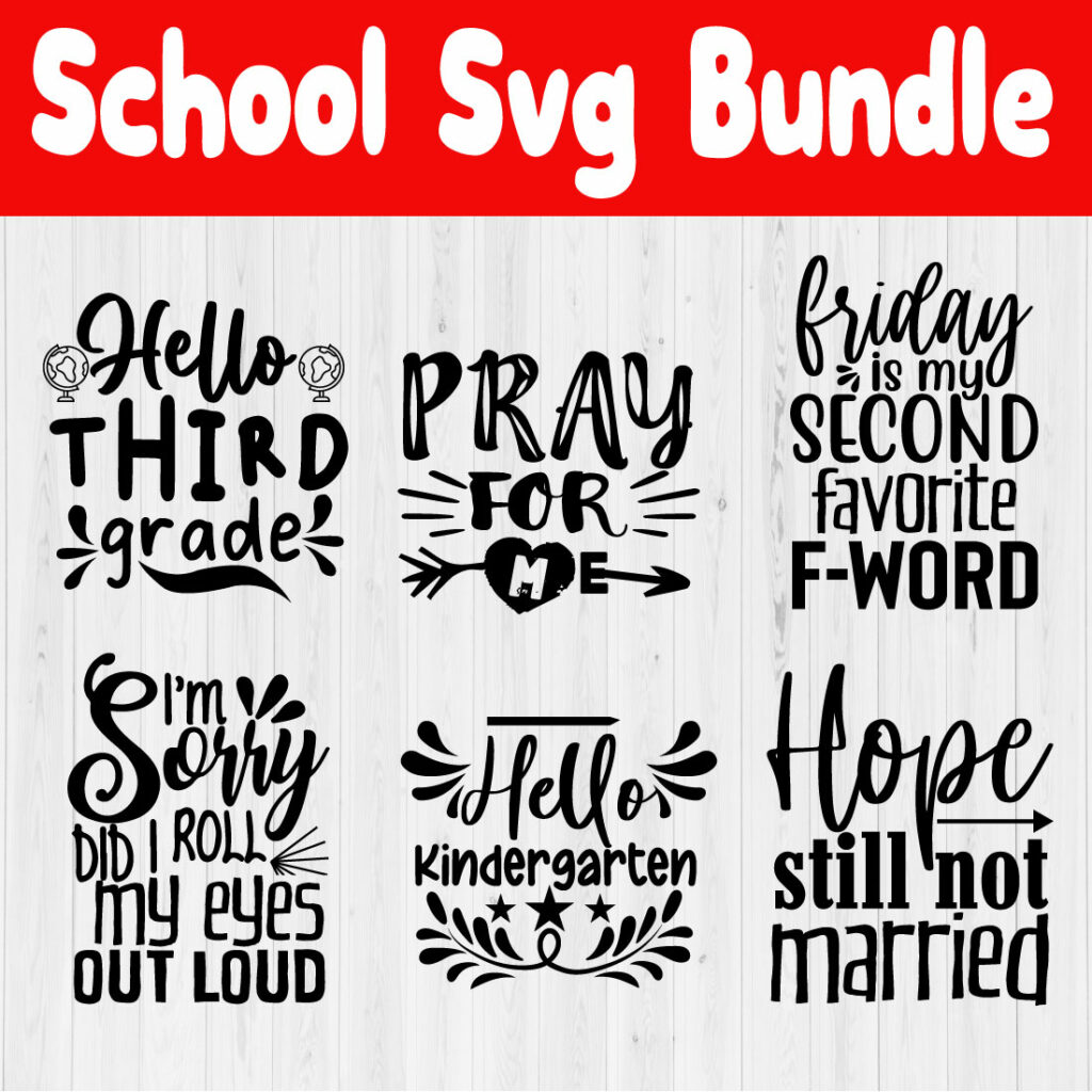 School Svg Bundle Vol.1 - MasterBundles