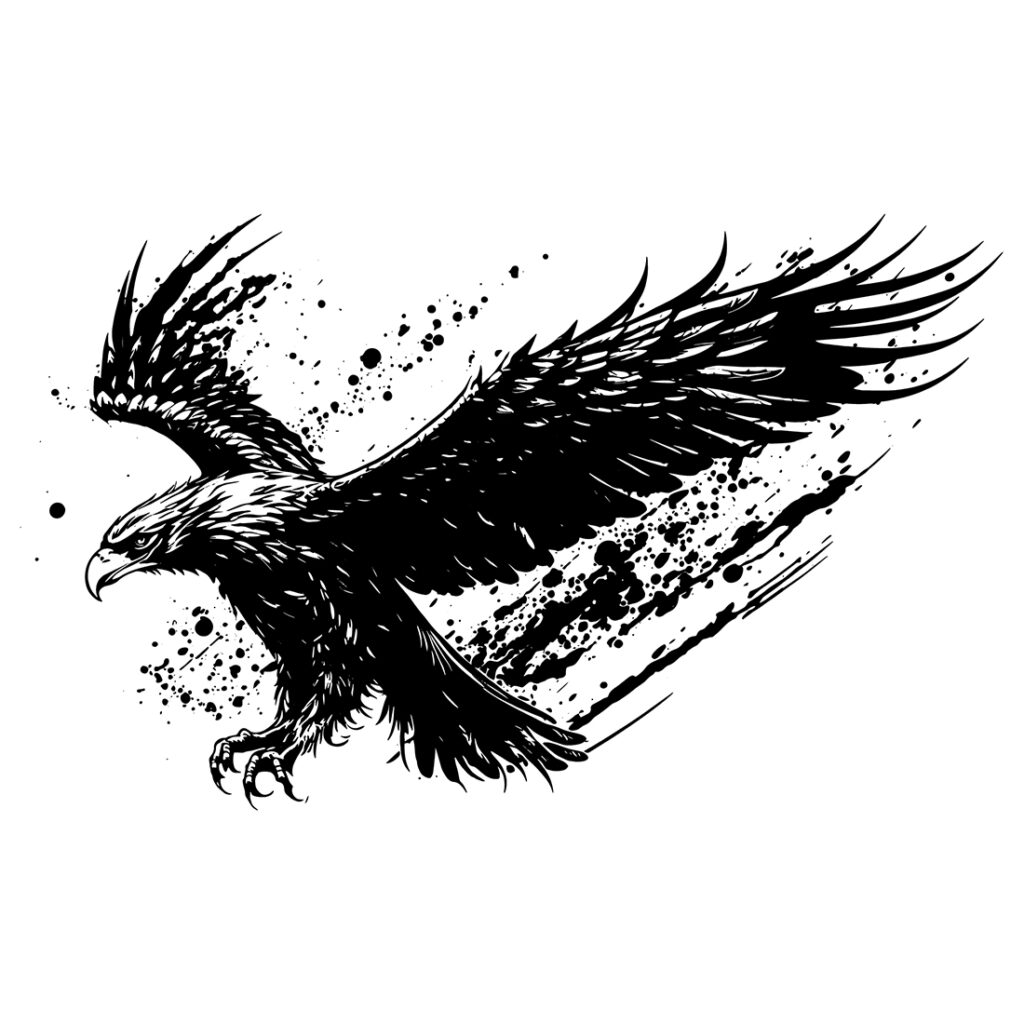Eagle Logo Illustration - MasterBundles