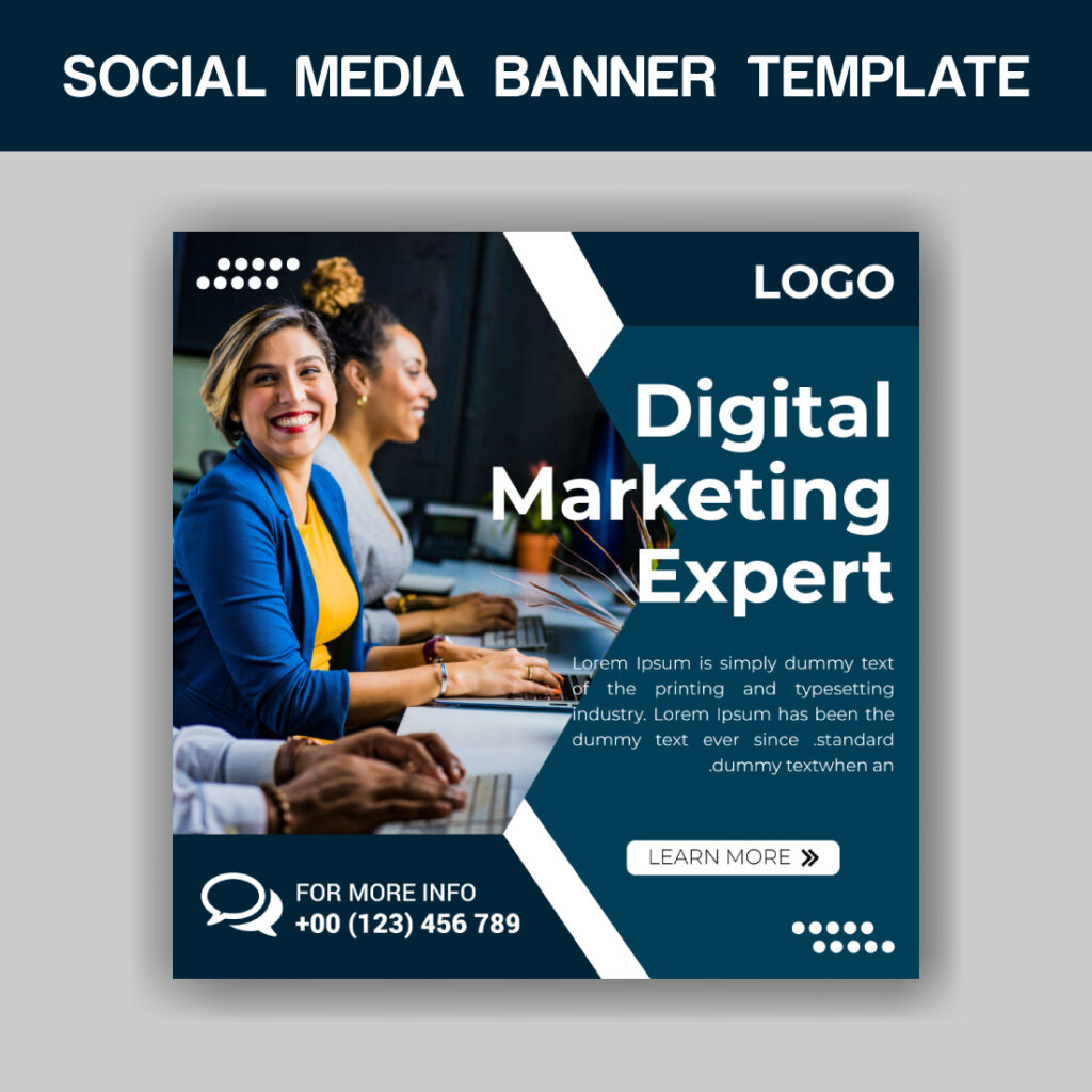 Social Media Banner Template - MasterBundles