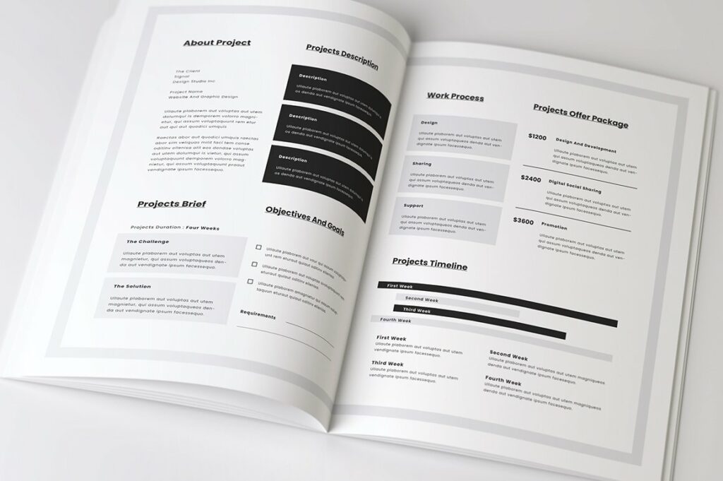 Brief Proposal Templates – MasterBundles