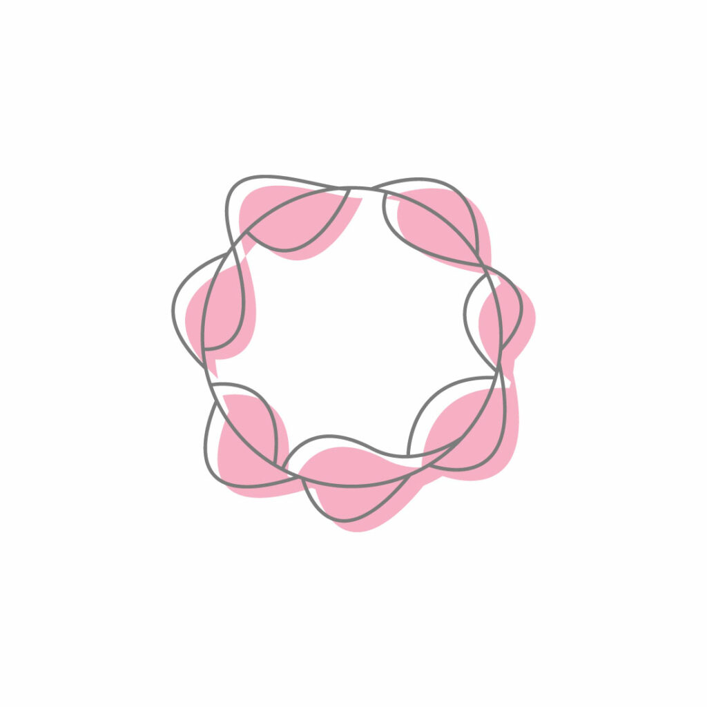 set of floral frames collection vector design - MasterBundles