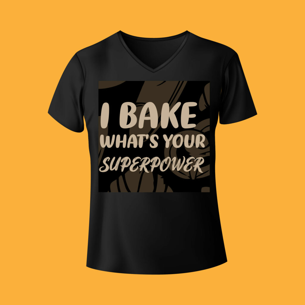 6 Baker T-Shirt Design Collection - MasterBundles