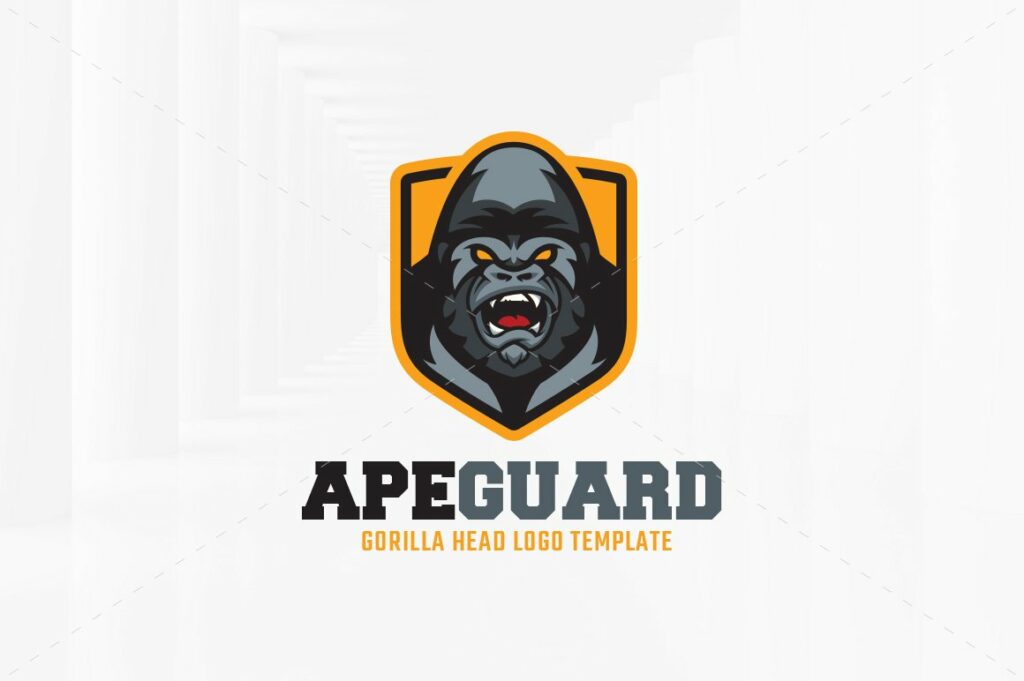 Ape Guard Logo Template – MasterBundles