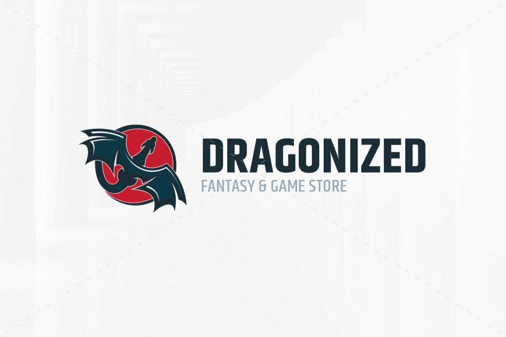 Dragonized Logo Template – MasterBundles