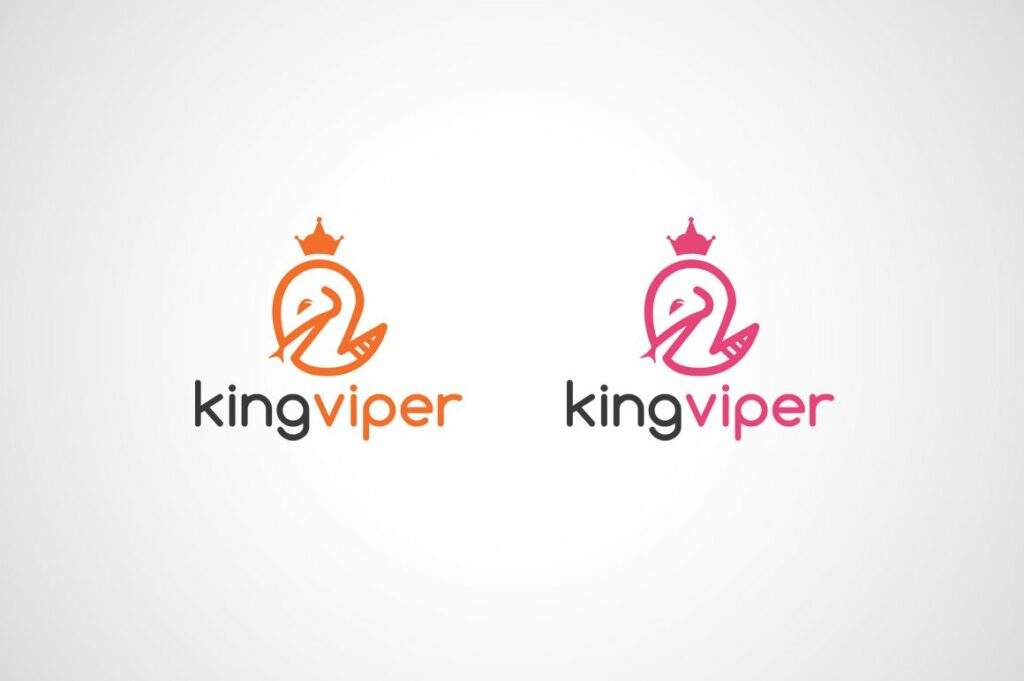 King Viper Logo Template – MasterBundles