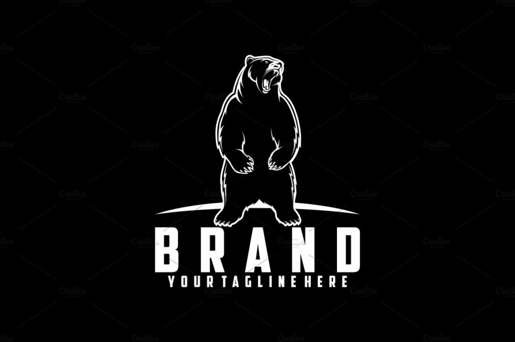 Standing Bear Logo – MasterBundles