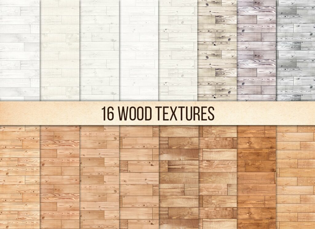 16 Wooden Background Textures Pack – MasterBundles