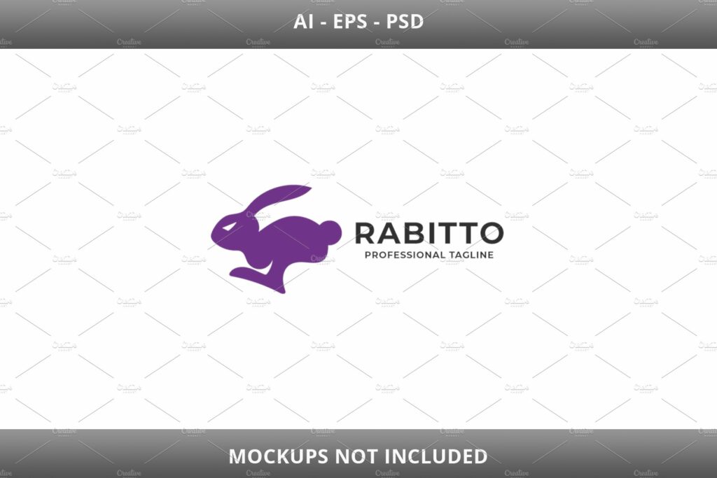 Fast Rabbit Logo – MasterBundles