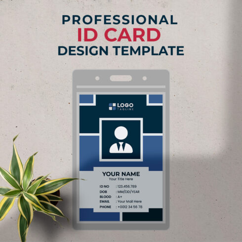 Professional Creative Modern Unique Id Card Design Template - MasterBundles