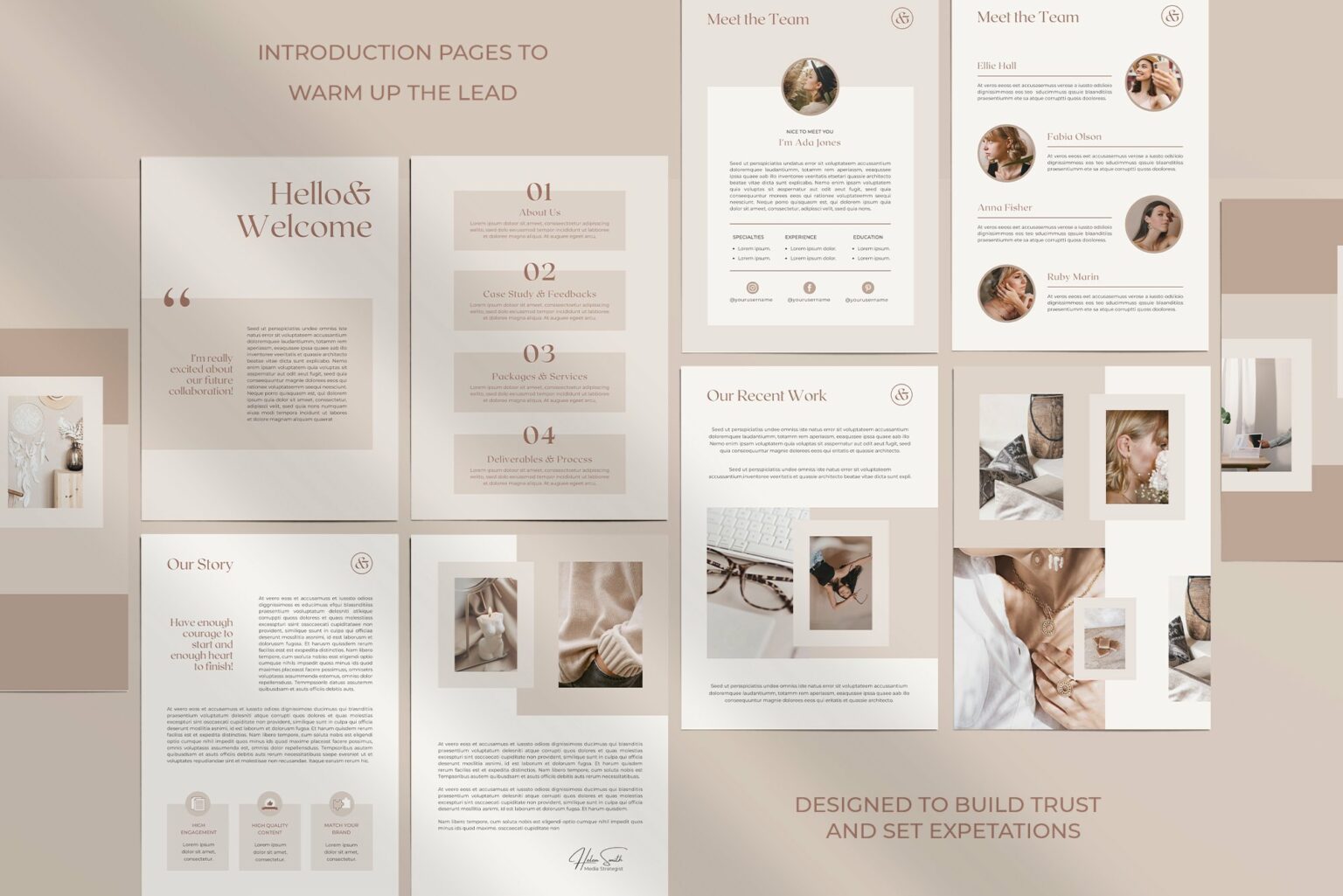 Services and Pricing Guide Template – MasterBundles