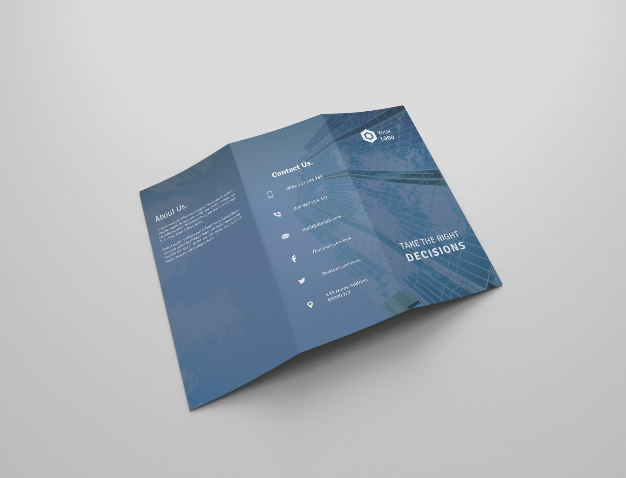 Corporate Tri-fold Brochures – MasterBundles