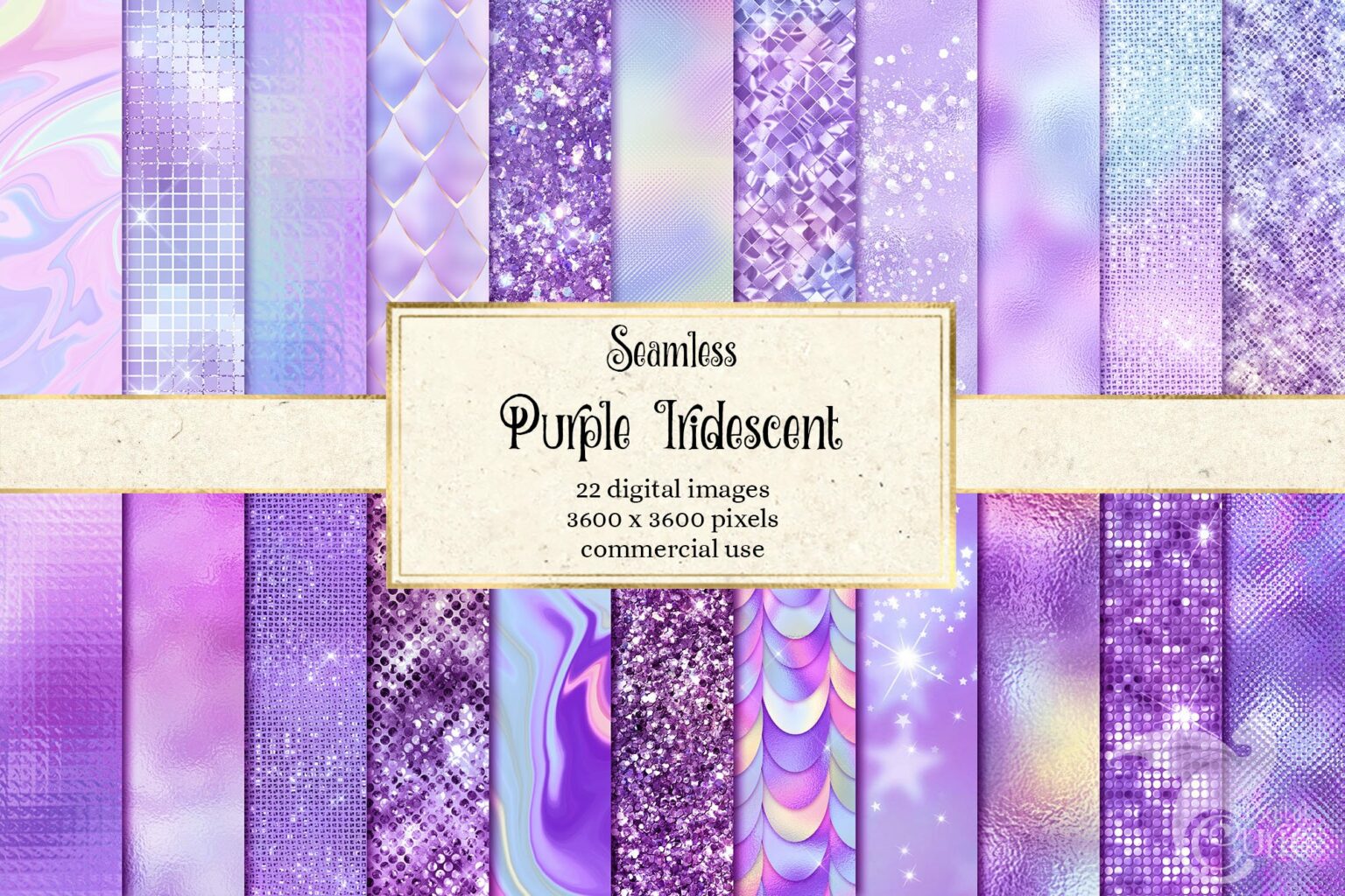 Purple Iridescent Textures – MasterBundles