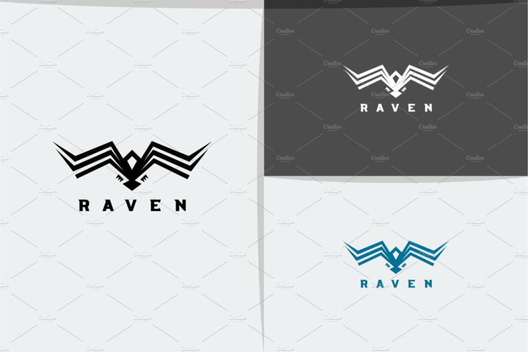 Raven Logo – MasterBundles