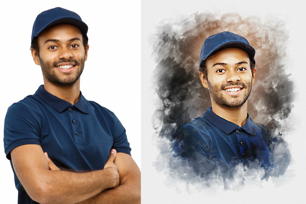 Realistic Painting Photo Effect – MasterBundles