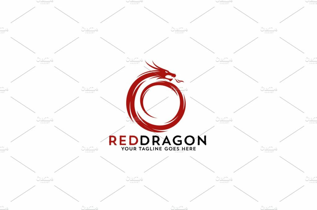 Red Dragon Logo – MasterBundles