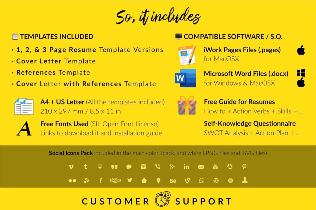 Lawyer CV Template / Resume - Cora – MasterBundles