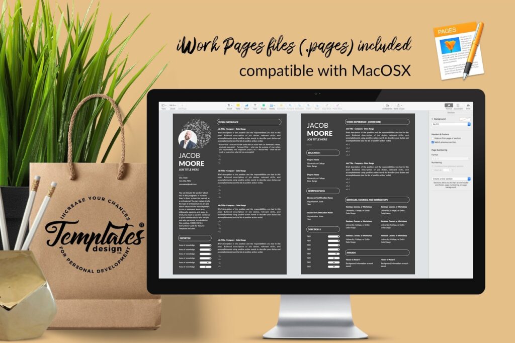 Creative CV Bundle / Resume - Jacob – MasterBundles