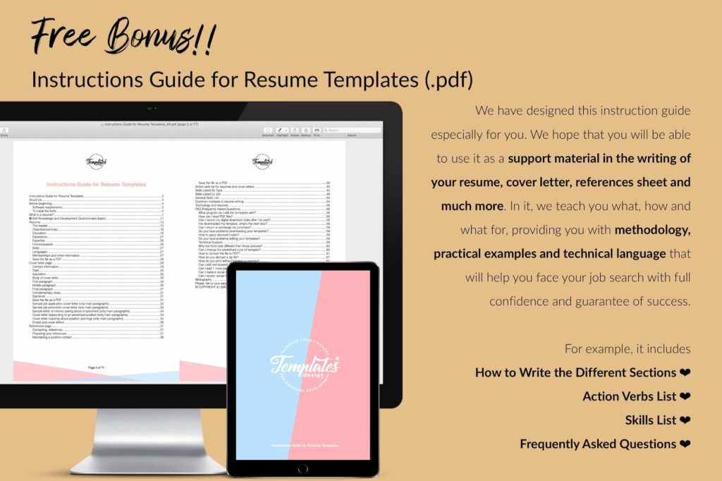High School Teacher Resume Template / CV - Lydia – MasterBundles