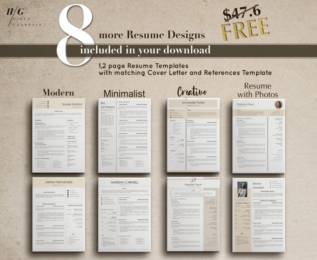 SALE! Resume Template Bundle – MasterBundles