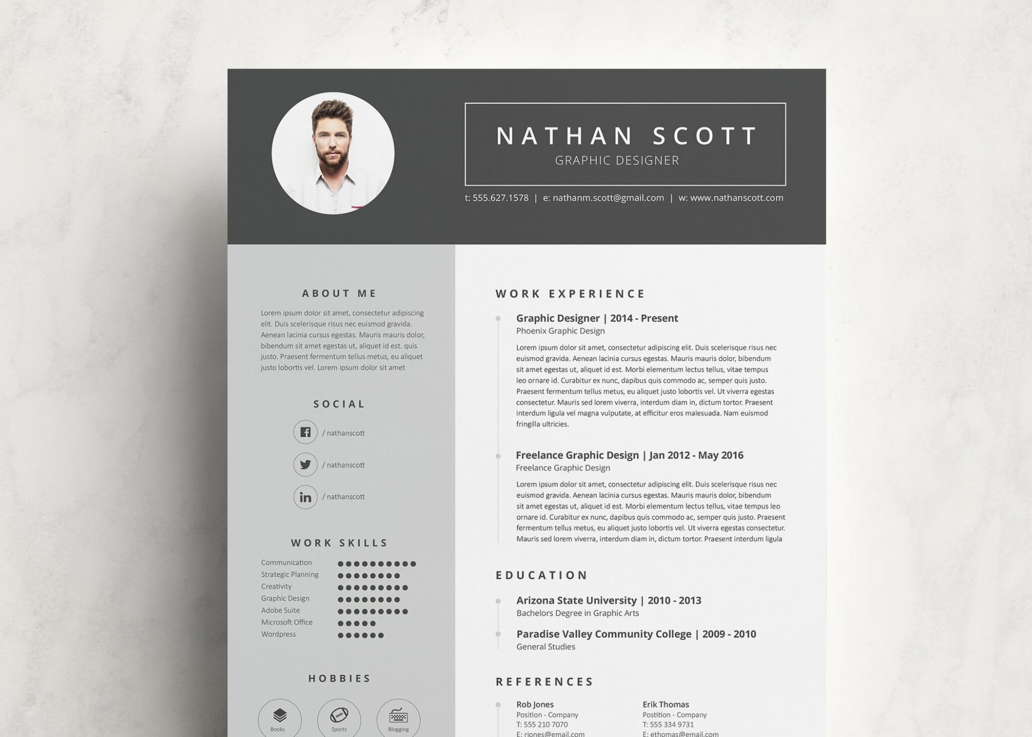 Resume/CV – MasterBundles