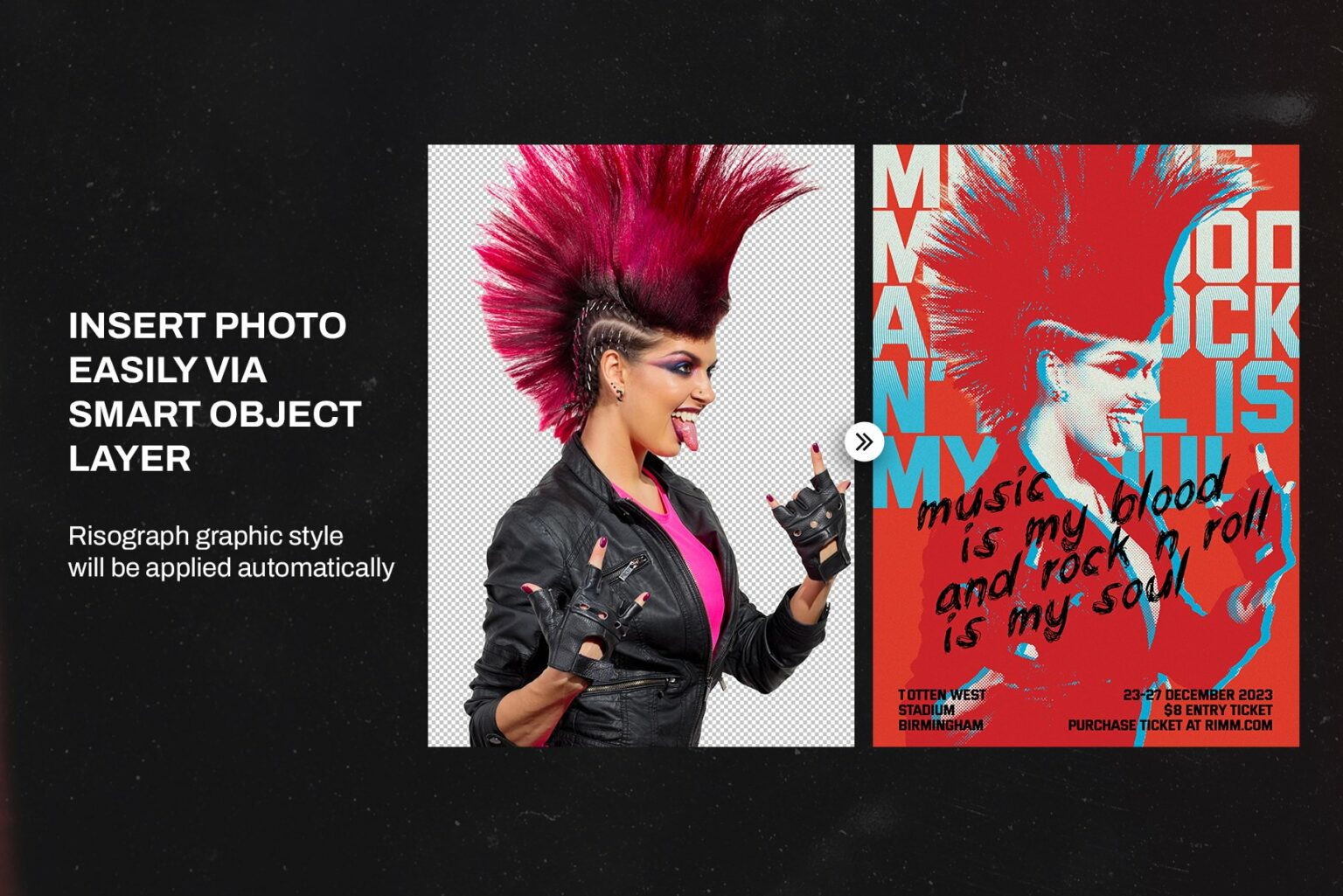 Risograph Poster Templates – MasterBundles