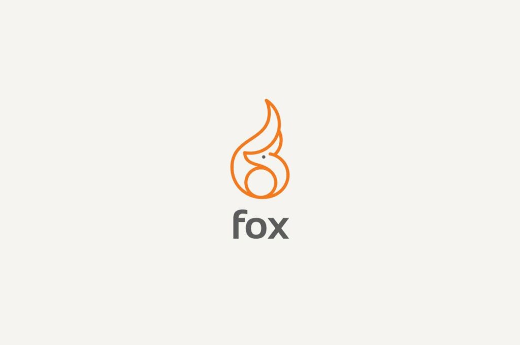 fox logo – MasterBundles