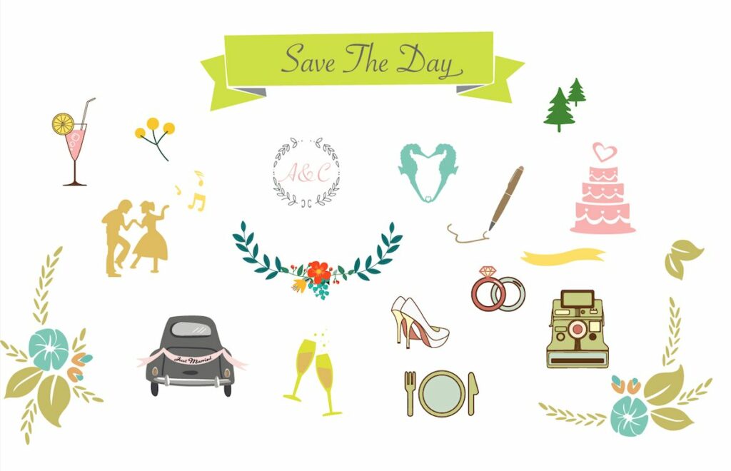 Wedding invitation Icons – MasterBundles