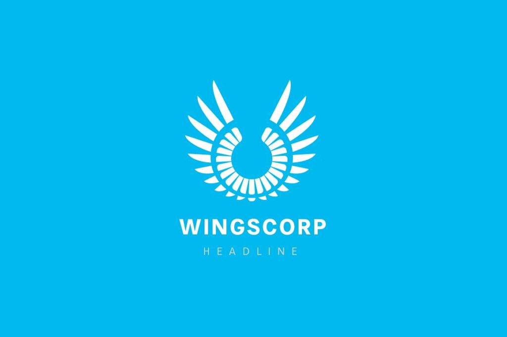 Wings corporation logo. – MasterBundles