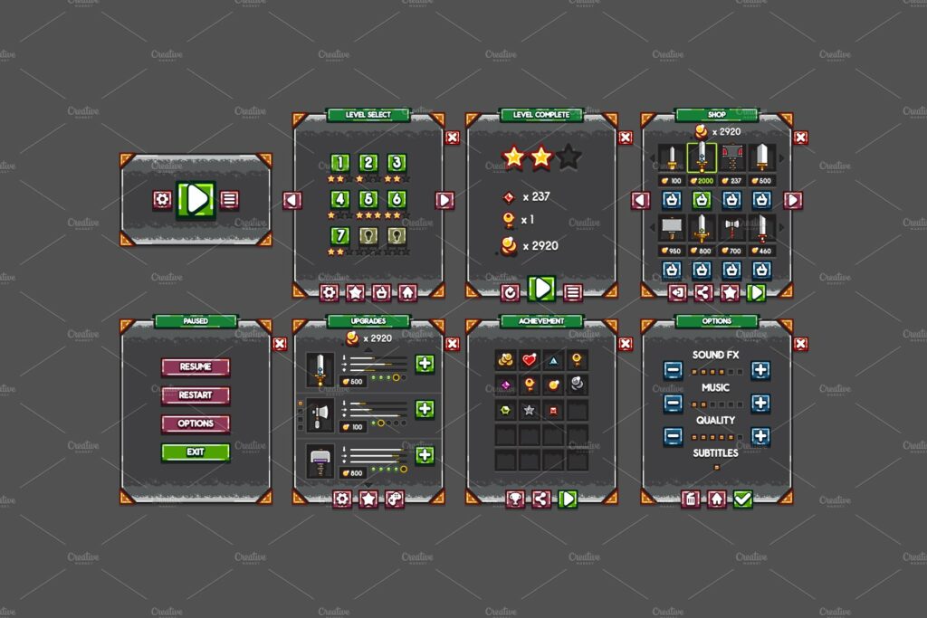 Game GUI #22 – MasterBundles