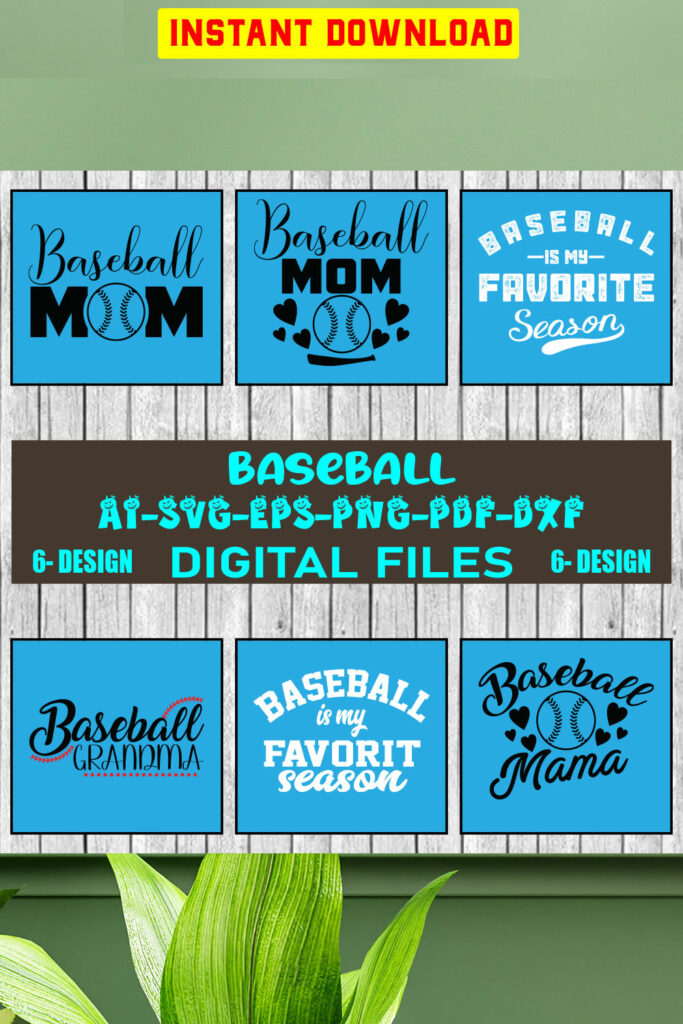 Baseball Svg Bundle Baseball Svg Baseball Mom Svg Baseball Clipart