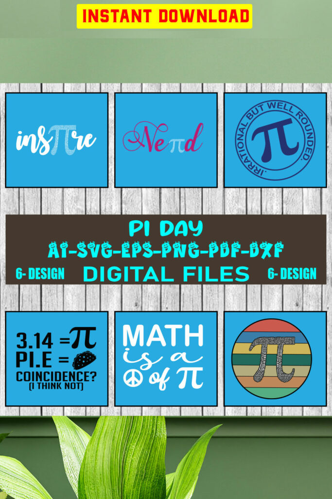 Pi Day Bundle SVG Files Vol-02 - MasterBundles