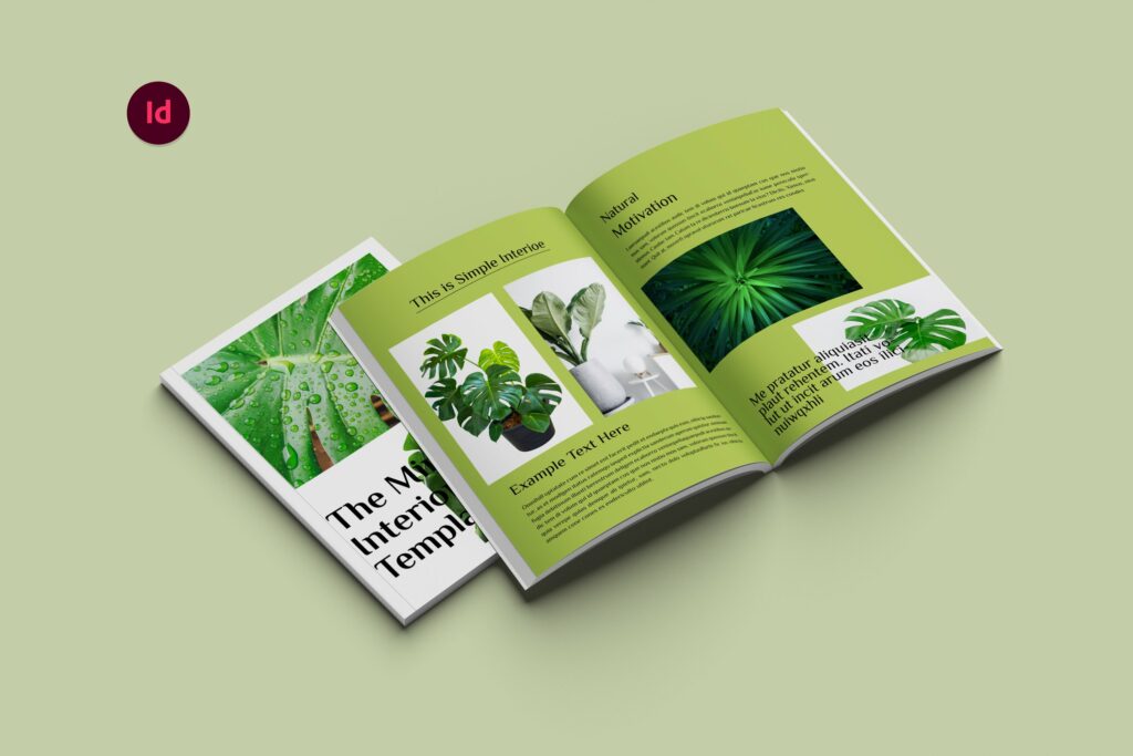 Natural Magazine Template – MasterBundles