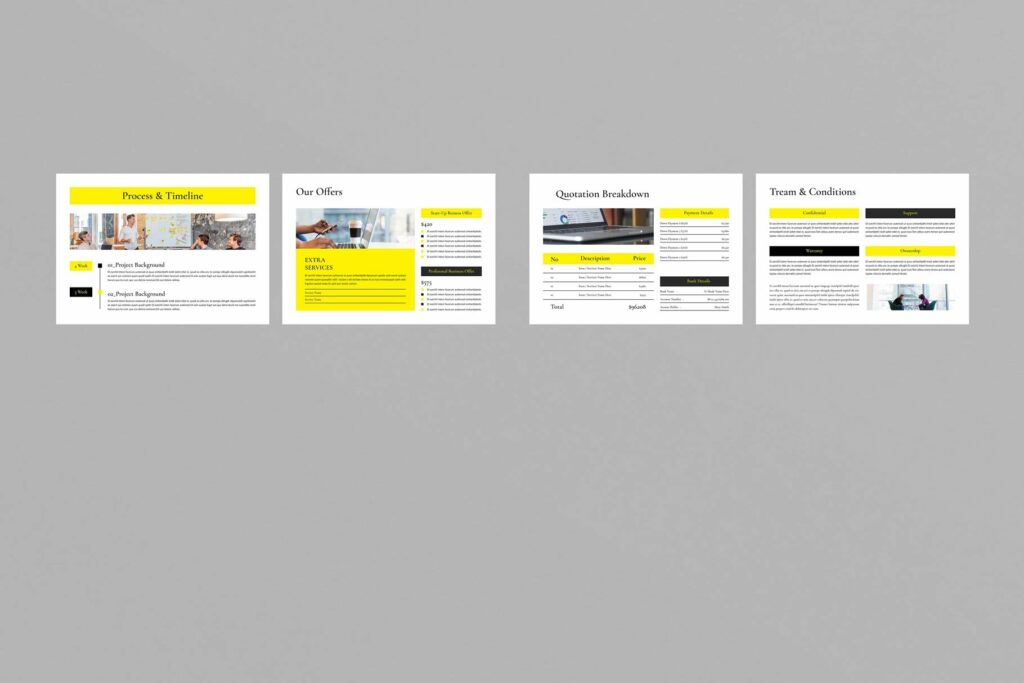 Client Proposal Template Landscape – MasterBundles