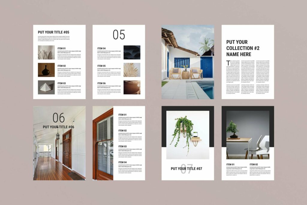 Catalog Lookbook Layout – MasterBundles