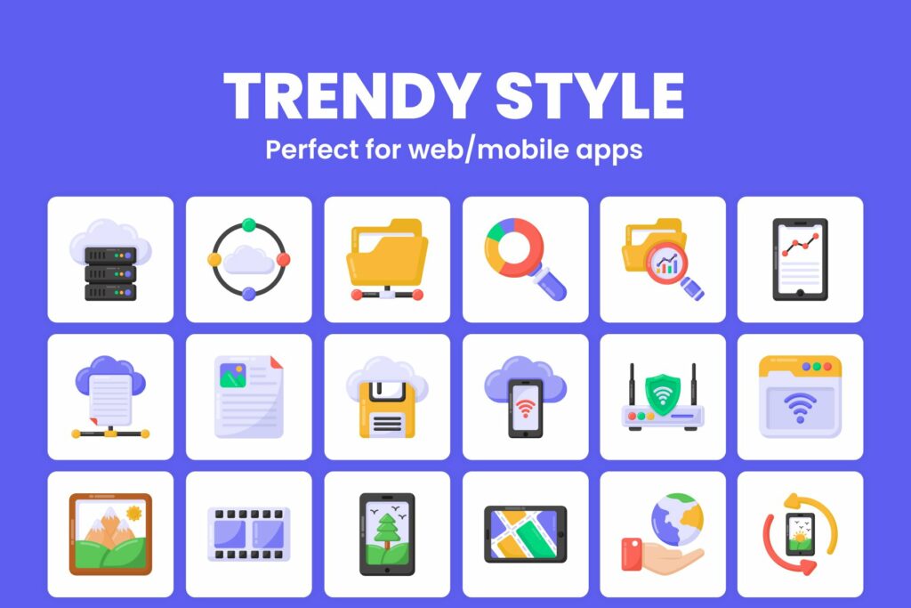 Smart Technology Icons - Vector icon – MasterBundles